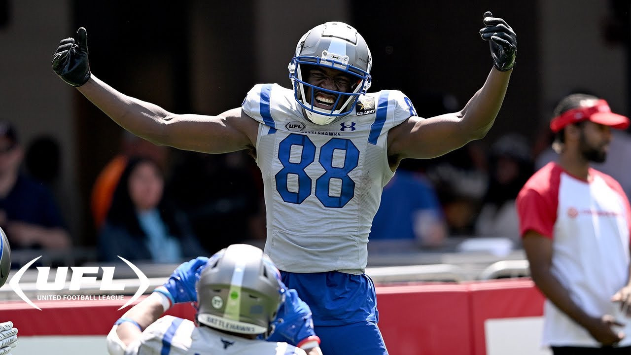 Battlehawks' Hakeem Butler is 2024 Offensive Player of the Year ...