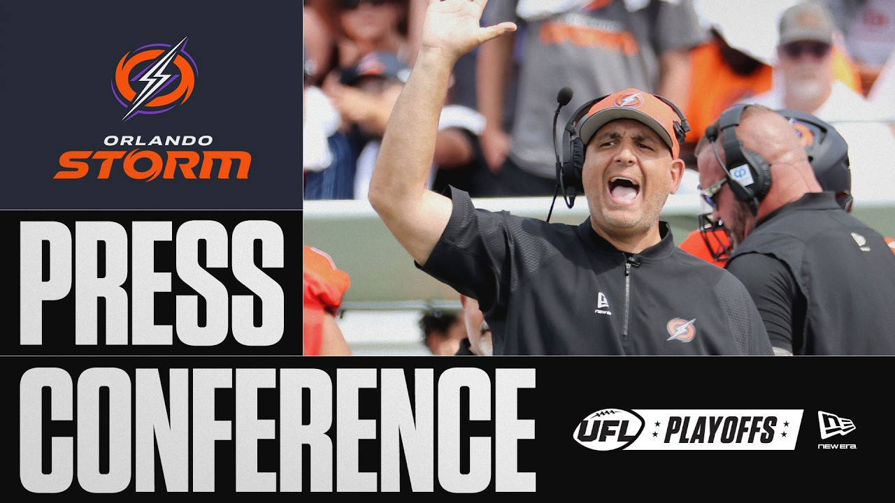 Orlando Storm Playoffs Postgame Presser | UFL