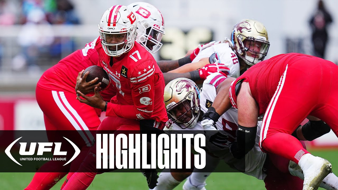 Michigan Panthers vs. DC Defenders Extended Highlights | United ...