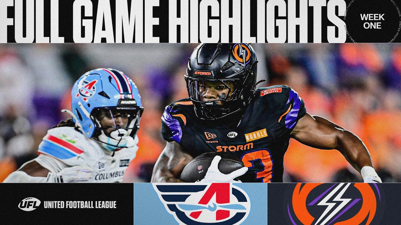 Columbus Aviators vs Orlando Storm | United Football League