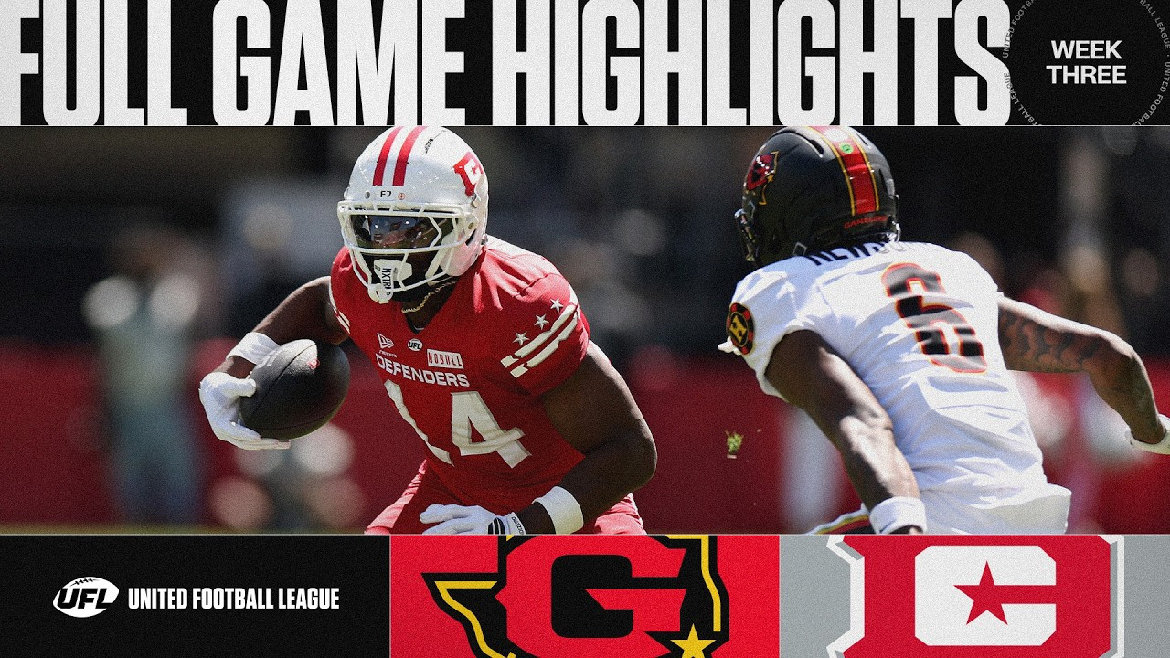 Houston Gamblers vs DC Defenders Highlights | United Football League