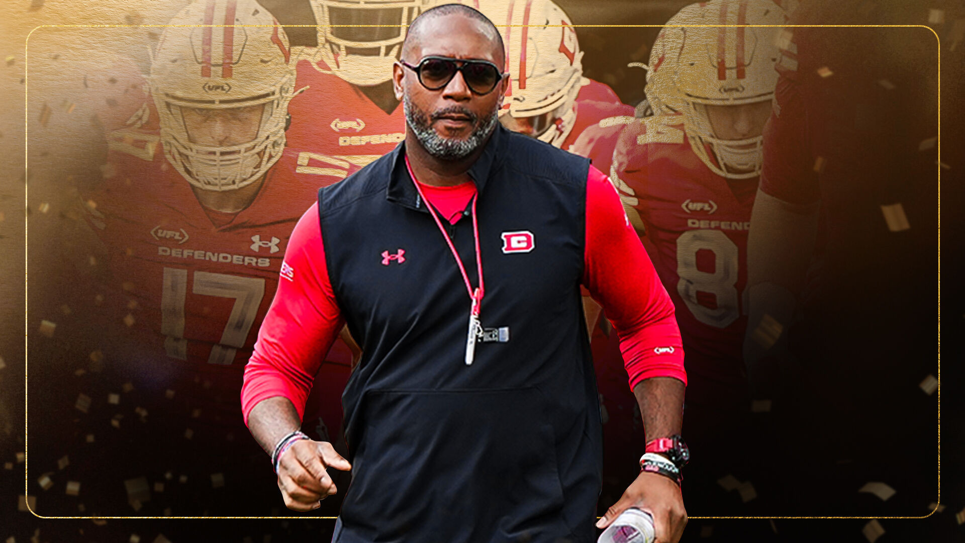 DC Defenders Head Coach Shannon Harris Named 2025 UFL Buddy Teevens ...