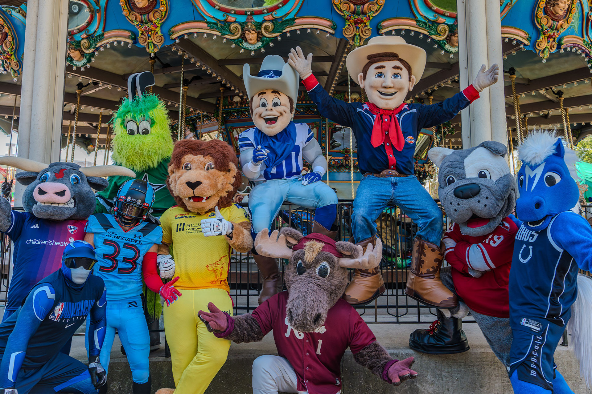 Arlington Renegades Kickoff the Annual State Fair of Texas