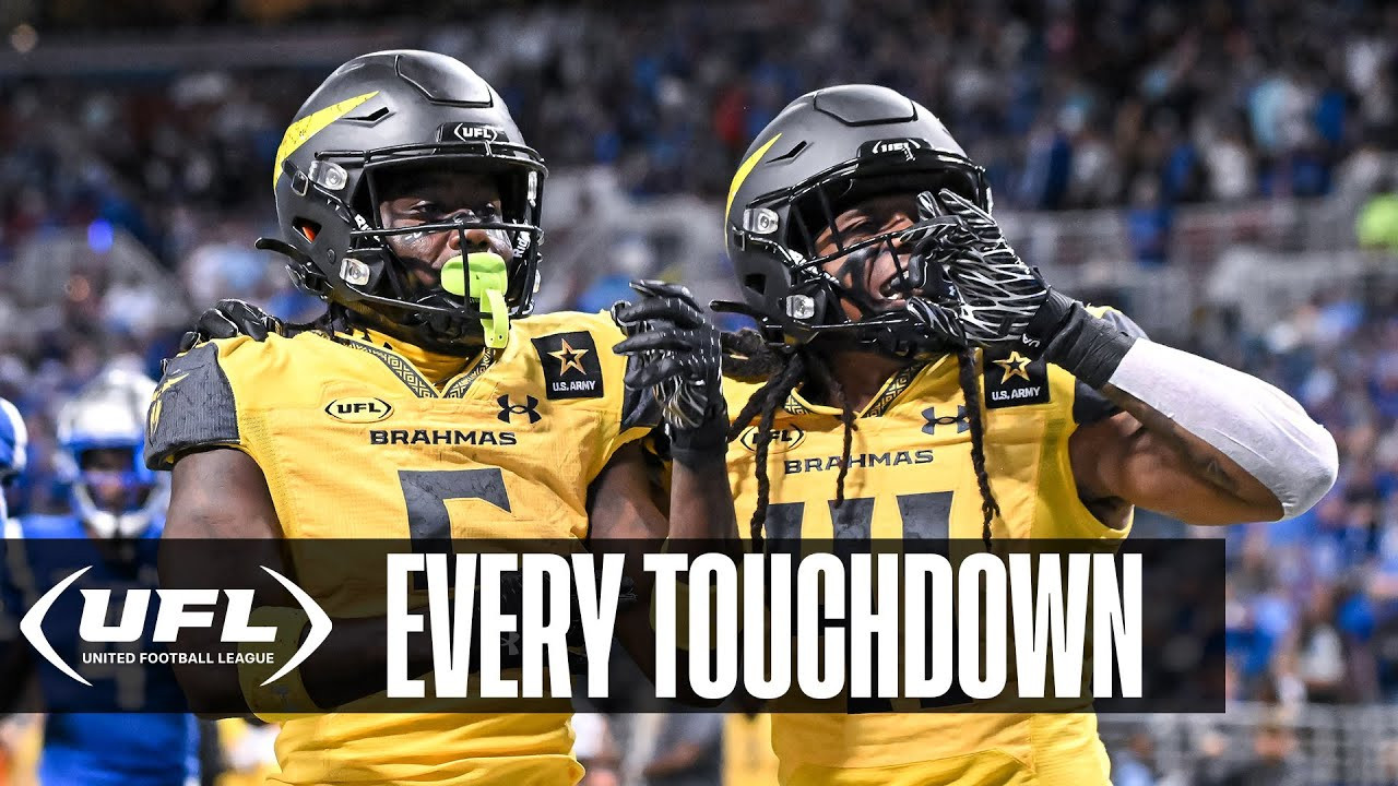 Every Touchdown of the Conference Championship Week | United Football ...