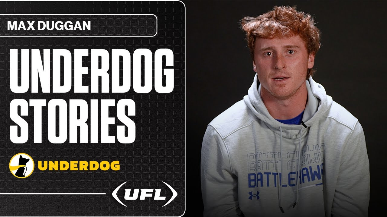 St. Louis Battlehawks' QB Max Duggan's Underdog Story | United Football ...
