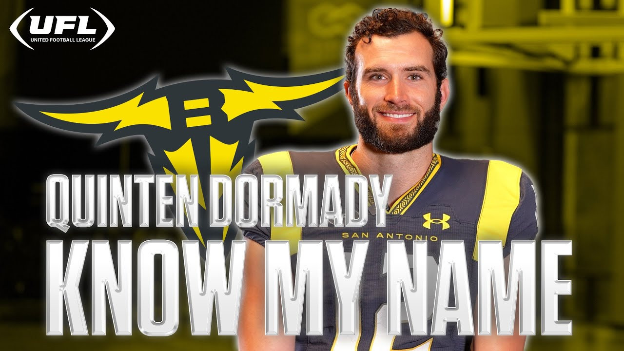 Quinten Dormady likes to lead by example & expresses his passion for ...